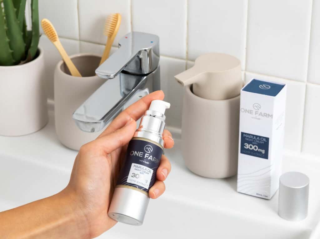 Night Cream | CBD Skincare | One Farm by WAAYB