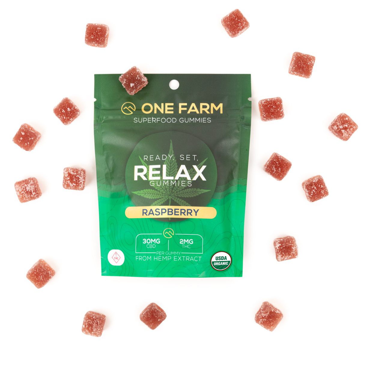 Superfood Relax Gummies | One Farm Organic CBD